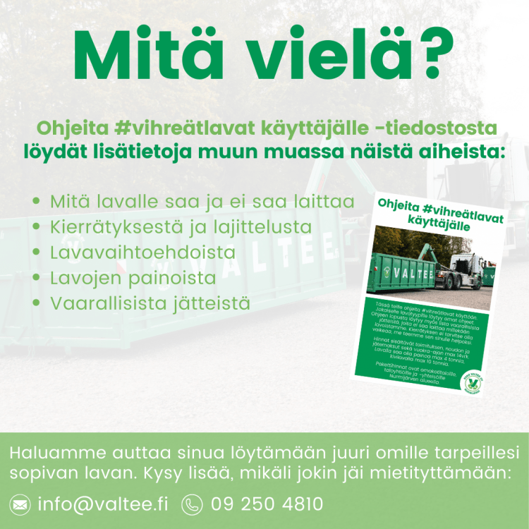 Vihreät lavat – Esko Valtee Oy