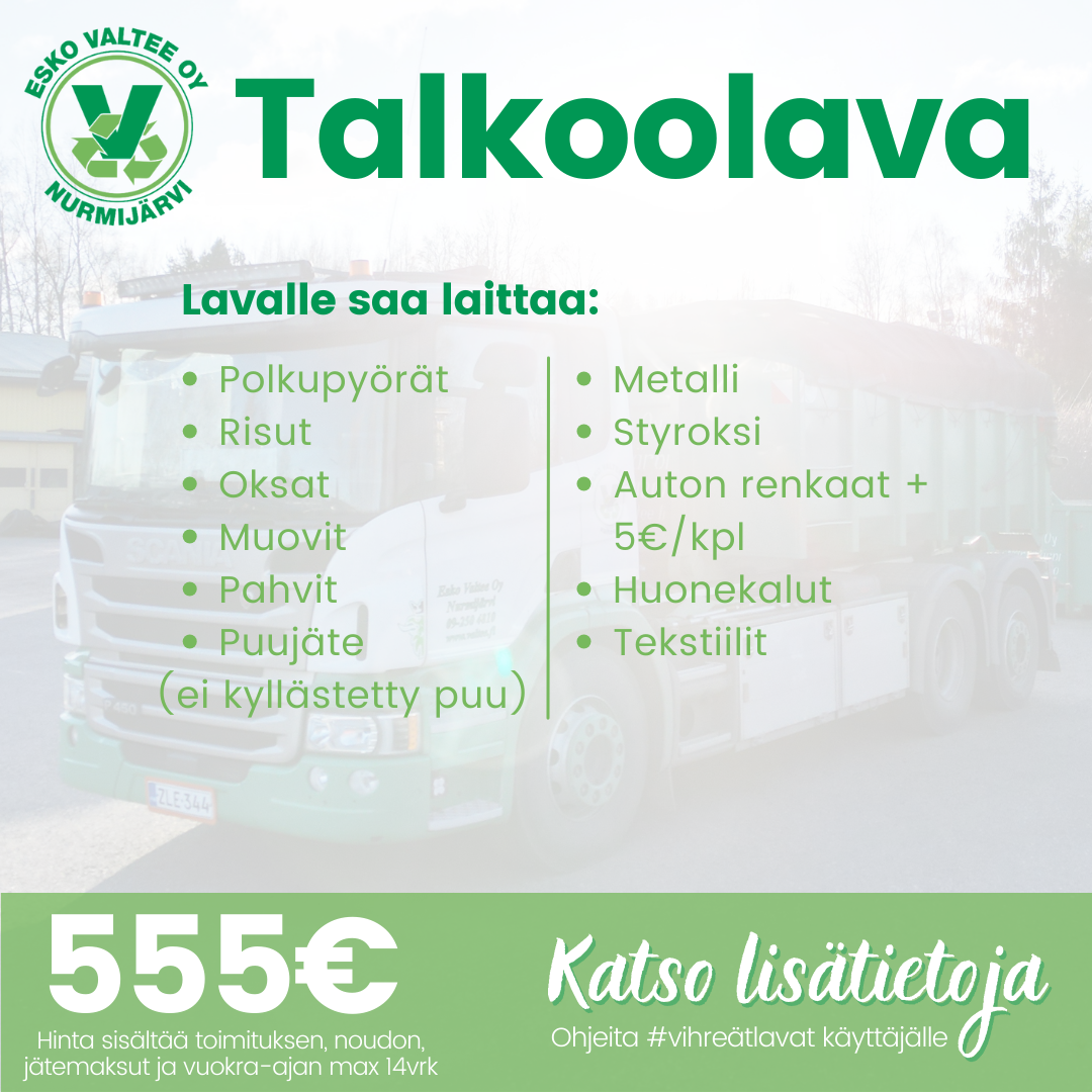 Vihreät lavat – Esko Valtee Oy